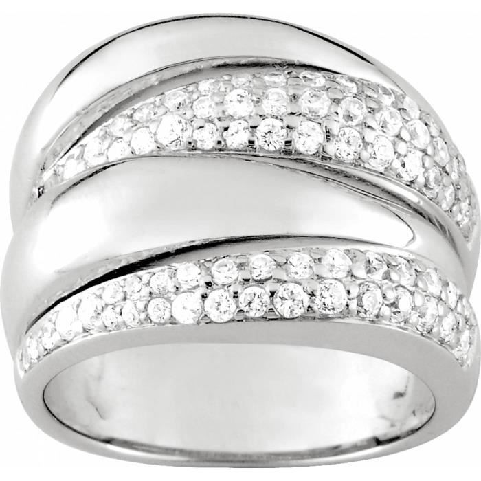 Bague Argent Rhodié Bijoux en Vogue: Bague Argent Rhodié 30529 pour ...