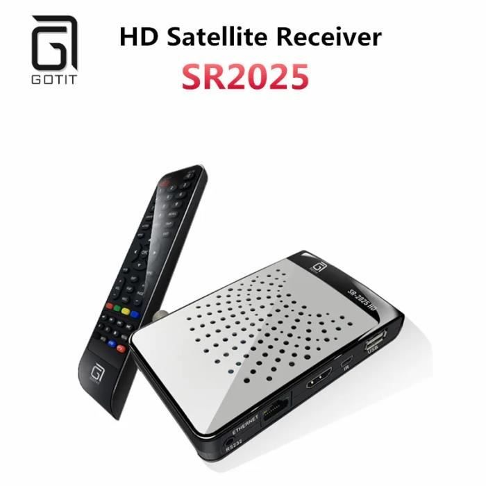 MINI DVB-S2 GOTIT SR2025 Sunplus1507A H.dissis Satellite TV récepteur ...