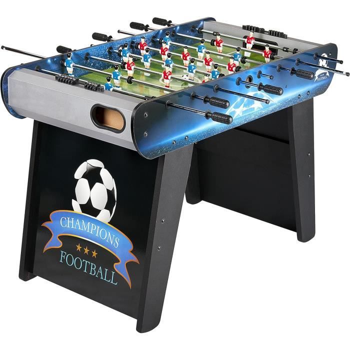 Leomark Table de babyfoot Table eois Jeu de Football, Table de Baby ...