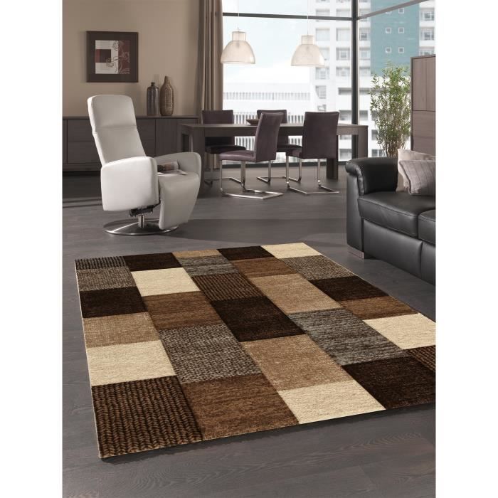 Tapis Moderne Extra Doux - Belis Essence - Brun - 120x170 cm ...