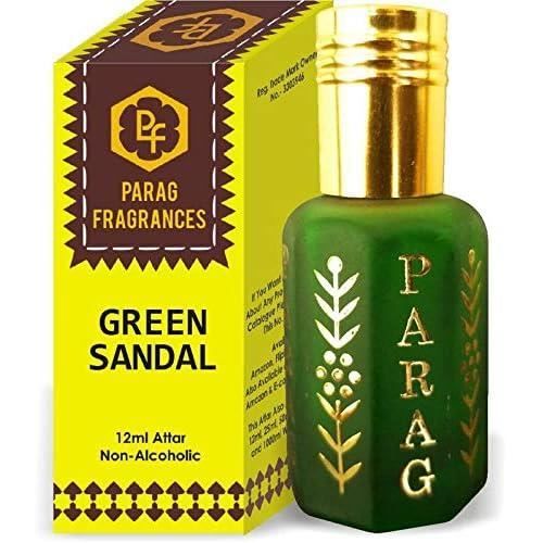 Green Sandal Attar 1 Tola-12 Ml (Série Cristal) (Pack D'Offres Limitées ...