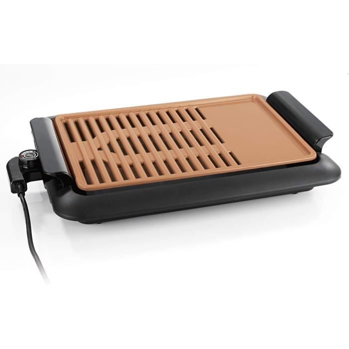 Grille Électrique De Table, Sans Fumée| Grille Électrique Avec 2 ...