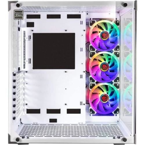 Boîtier PC - Talius - Cronos RGB ATX - Blanc - Éclairage RGB ...