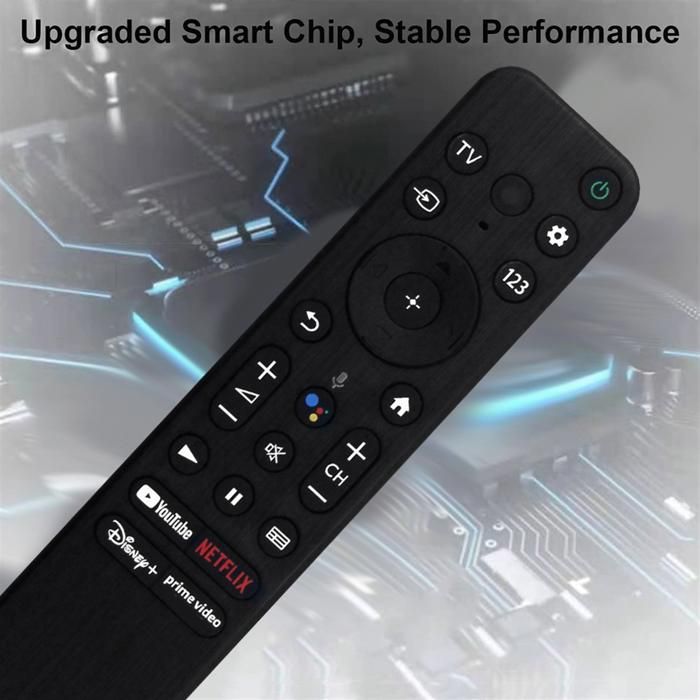 Remplacer la TéLéCommande RMF-TX800U pour All 2022 4K 8K HD TV XR A80K A90K A95K X80K X85K X90K ...