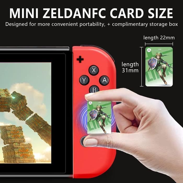 38 PCS Last 1 L-I-N-K Zel-dai Amibo Carte NFC Compatible with Switch - Cdiscount Jeux - Jouets