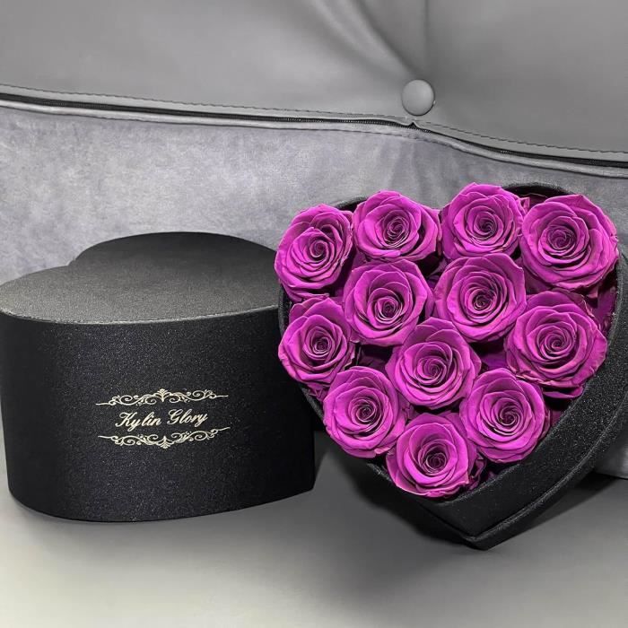 Lot De 12 Fleurs Préservées Pour Livraison – Bouquet De Roses ...