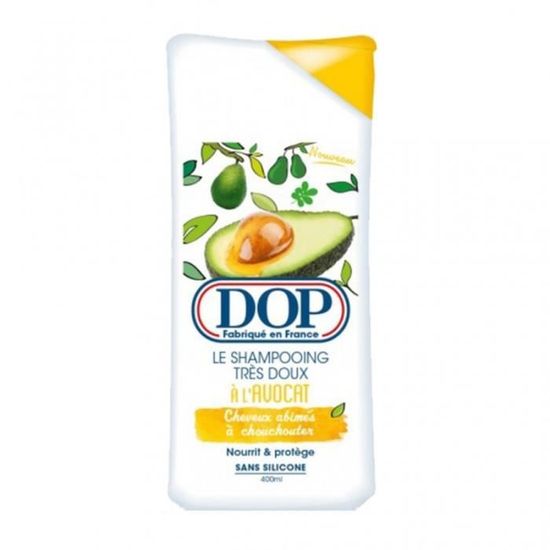 DOP Le Shampooing Très Doux à l’Avocat Sans Silicone 400ml (lot de 4 ...