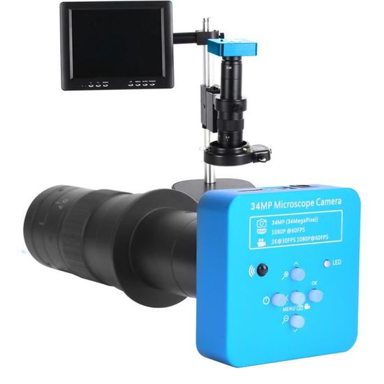 GOTOTOP Caméra Microscope Caméra de microscope industrielle USB HDMI ...