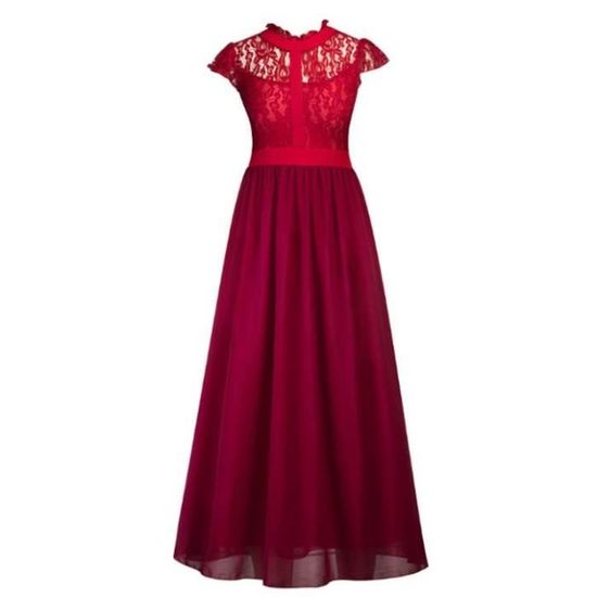 ROBE Femme - Marque De Luxe Confortable en dentelle de demoiselle d ...