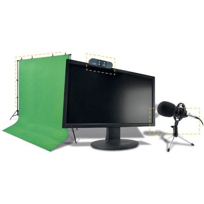 Pack Streamer Pro HD 4 en 1 pour PC - Cdiscount Informatique