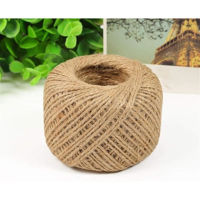 Outils De Couture Corde De Jute 50M De Jute Naturel Jute Jute Ficelle ...