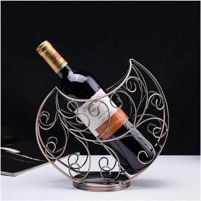 Range Bouteille Vin Porte Bouteille Creative Wine Rack Iron Art Wine ...