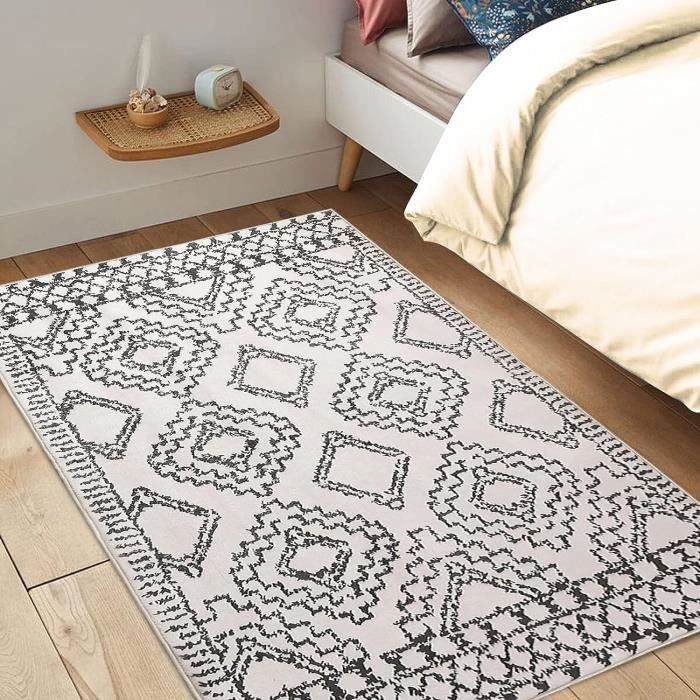 Tapis Salon Grand Tapis Abstrait Moderne Tapis À Motif Géométrique ...