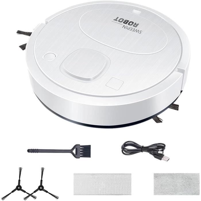 Robot Balayeuse Nettoyeur, Sans Fil Robot Aspirateur Laveur, Chargement ...