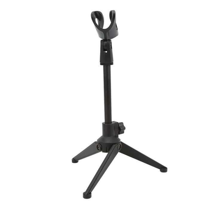 Cikonielf support de micro réglable de mini table Support de microphone ...