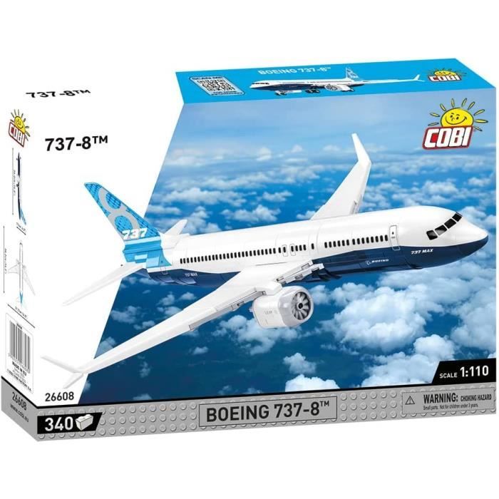 COBI 26608 - BOEING 737-8 - Cdiscount Jeux - Jouets