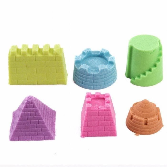 6 pièces pyramide château de sable plage sable Portable château sable ...