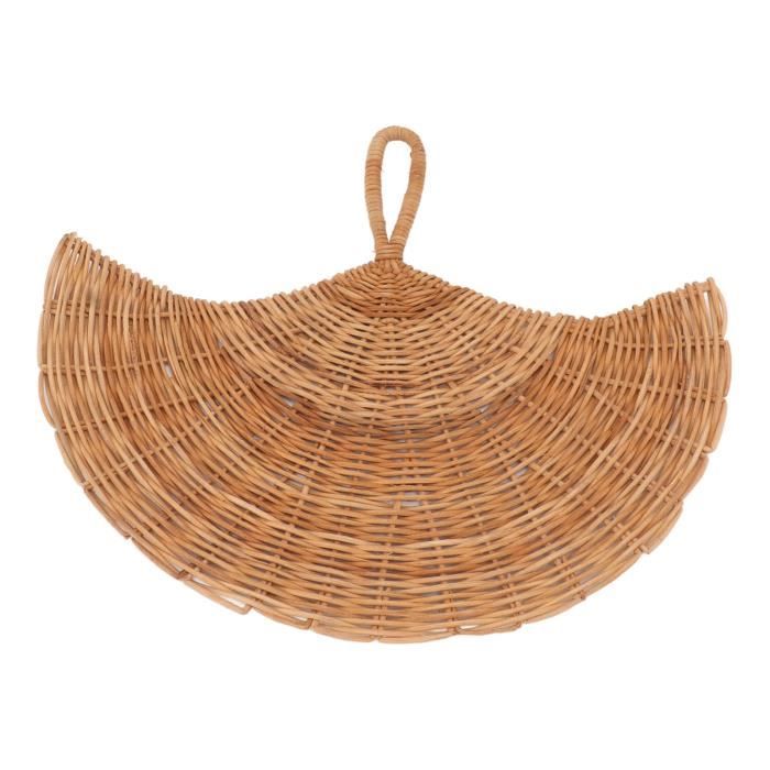 Duokon décoration murale d'éventail en jonc de mer Décoration murale d ...