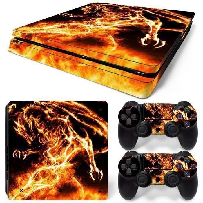 LOOK-Set de stickers et protection pour Sony PS4 Playstation 4 Skin ...