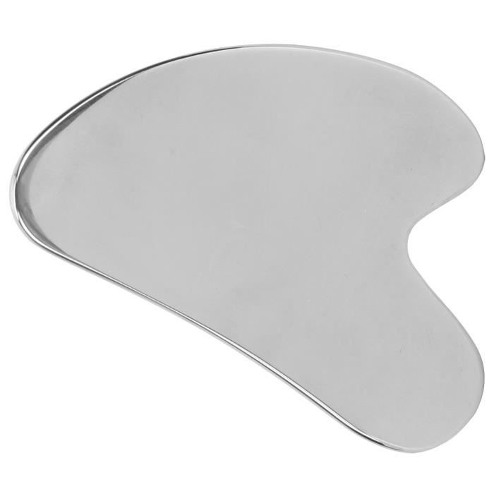 Planche Gua Sha Outil de massage de raclage en acier inoxydable Conseil ...