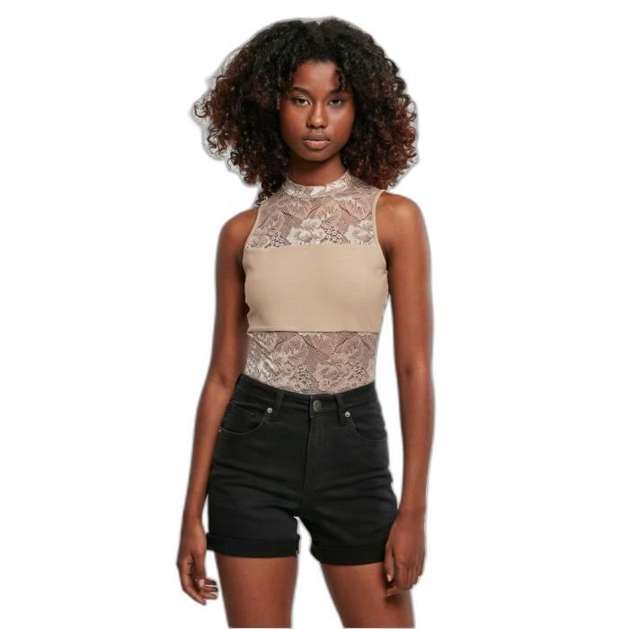 Body en dentelle femme Urban Classics (GT) - beige - 3XL Beige ...