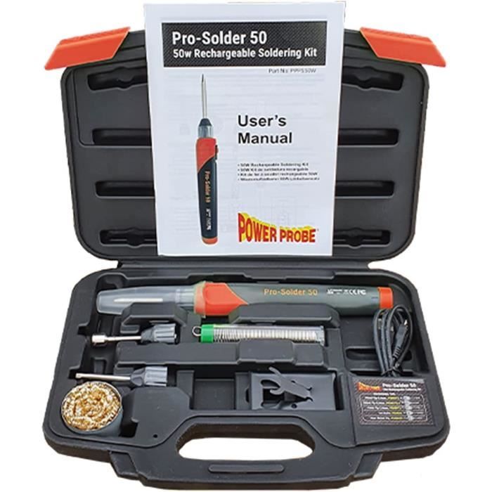 Fer à souder électrique portable rechargeable Power Probe Pro-Solder ...
