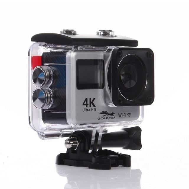 Caméra de sport à double écran 4K HD,étanche,avec télécommande WIFI ...