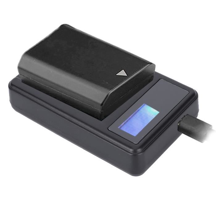 SALALIS Chargeur De Batterie Seivi En-El14 Avec Écran Lcd Pour Nikon D5100 D3100 D3200 D3300 ...