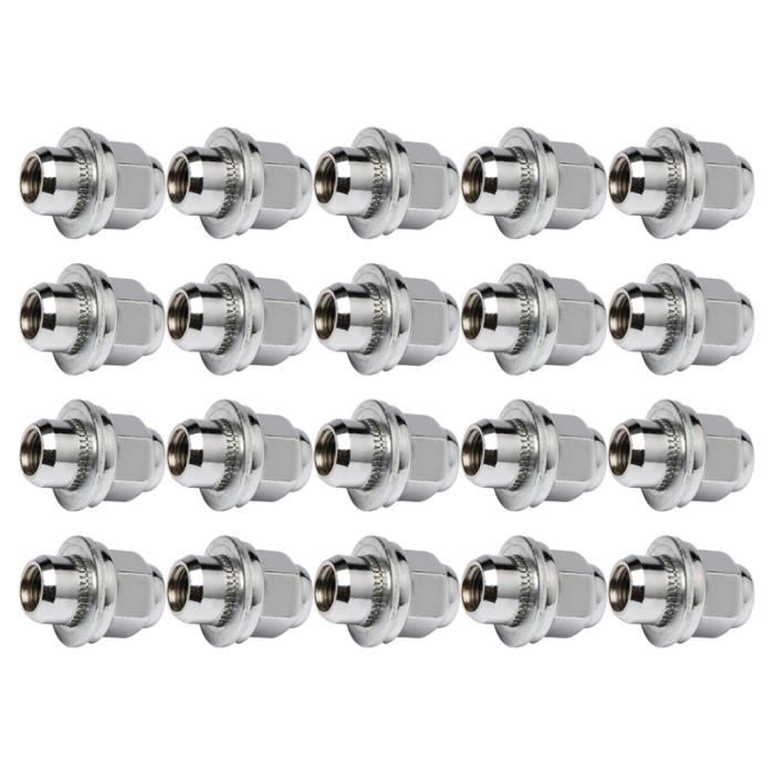 20 PièCes Accessoires de Voiture éCrou de Roue 9094201033 90942-01083 ...