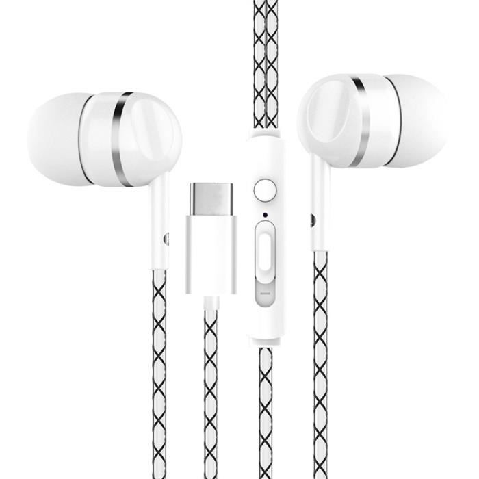 Ecouteurs pour Apple Samsung iphone Oreillettes Intra-auriculaire ...
