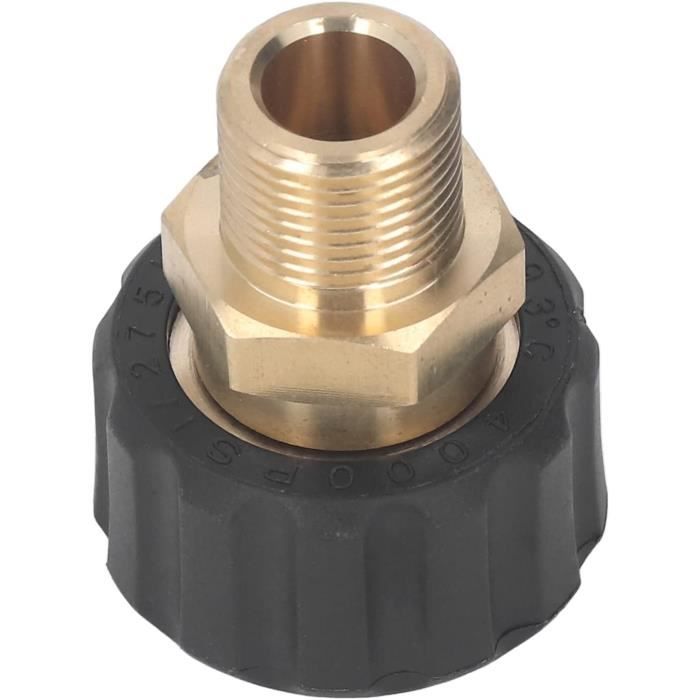 Adaptateur Pour Nettoyeur Haute Pression Kit De Connexion Rapide, Douille 3-8" Vers Raccord ...