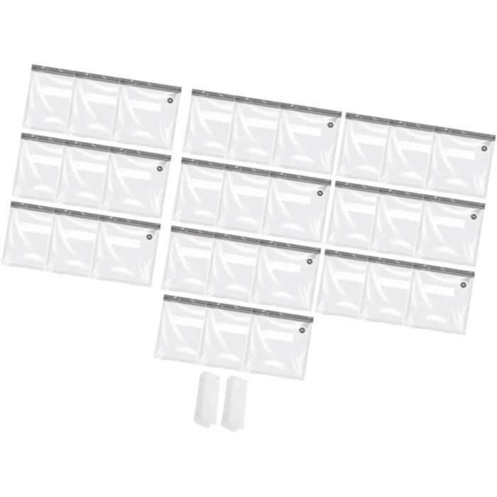 12 Pièces Sac Sceller Un Repas Sacs Sac De Rangement Refermable Sacs D ...