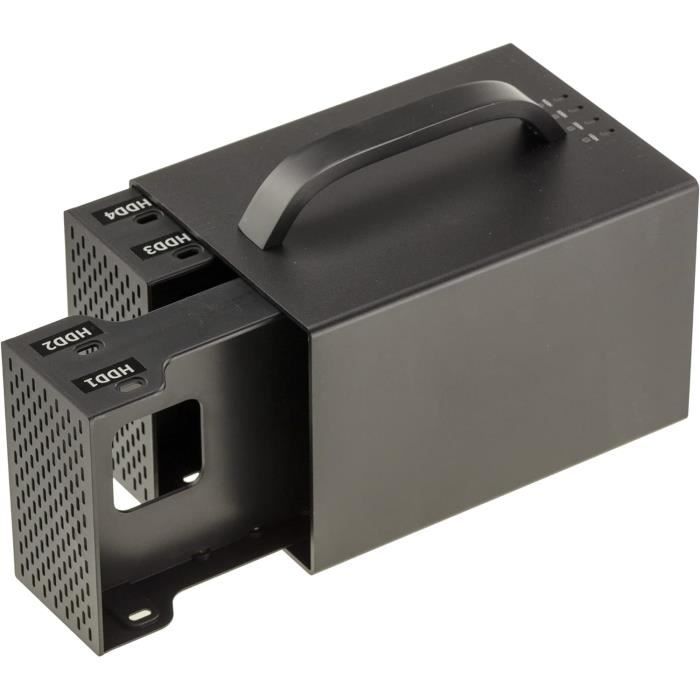 Boitier Baie Usb 3.2 Gen 2 10G Pour 4 Disques Durs Sata. Alimentation ...
