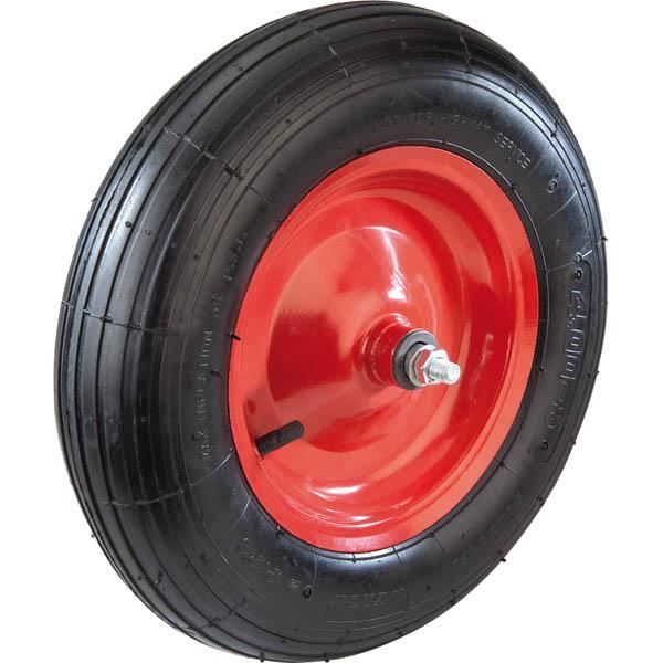 Roue de brouette avec axe - alésage 20 mm - filetage 12 mm - Cdiscount ...