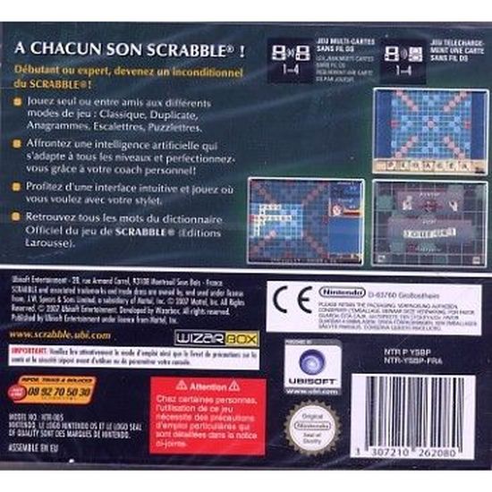 SCRABBLE INTERACTIF - Cdiscount Jeux vidéo