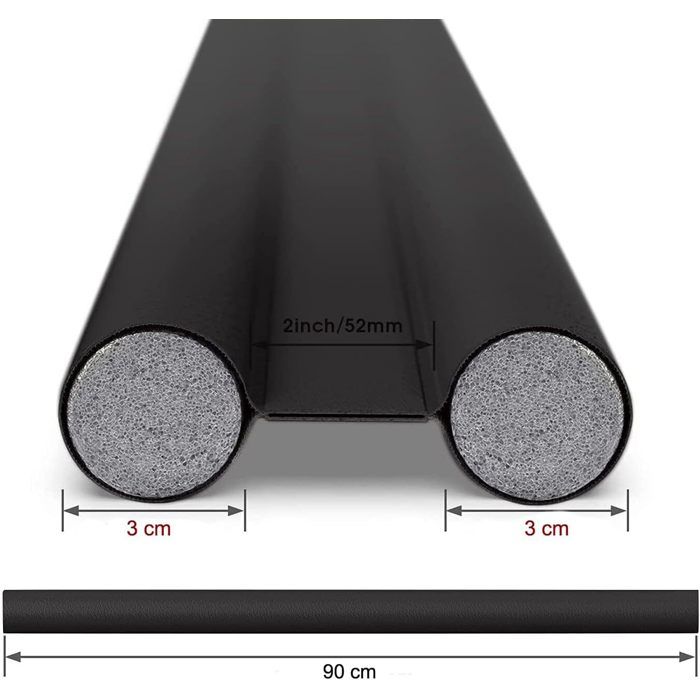 Boudin de Porte Isolant Froid et Bas de Porte Double Isolant Stop Froid ...