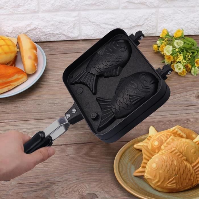 Gaufrier Au Poisson Taiyaki,Machine À Gaufres Japonaises Taiyaki - Machine À Gâteau Chaud En ...