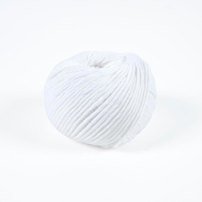 Natura Pelote De Fil À Tricoter 100 % Coton, Couleur 01 Blanc, Xl[W9174] - Cdiscount Beaux-Arts ...