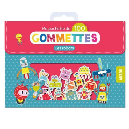Gommettes Ma pochette de 100 gommettes Les robots Auzou - Cdiscount ...