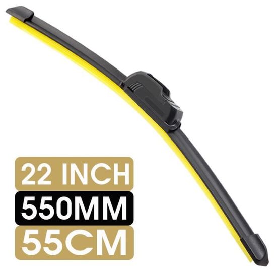 Balai d'essuie glace,Lames d'essuie-glace universel type U, recharge de gel de silice sans ...