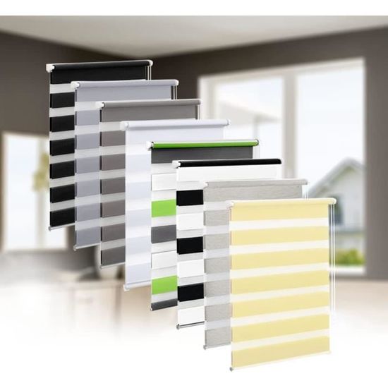 Store Double Klemmfix Sans Perçage - Store Enrouleur - Transparent Et ...