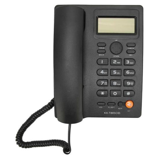 PAR - Téléphone filaire avec identification de l'appelant Numérotation ...