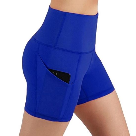 Pantalon De Yoga Avec Pocheleggings De Yoga Taille Haute En Maille Pour Femmespantalon De