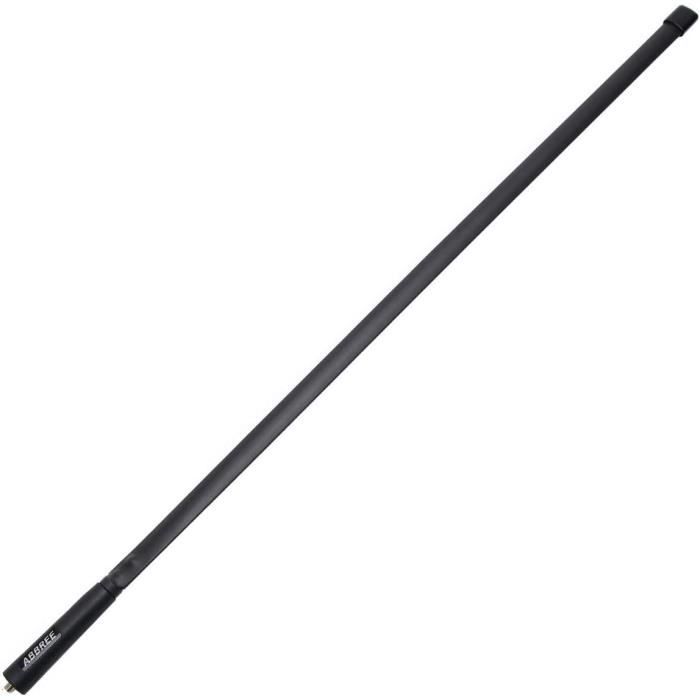 Antenne tactique pliable SMA femelle double bande 144-430 MHz pour ...