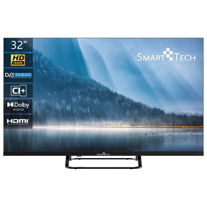 Smart Tech 32HN01V TV HD LED 32 Pouces (80cm) Triple Tuner Dolby Audio ...