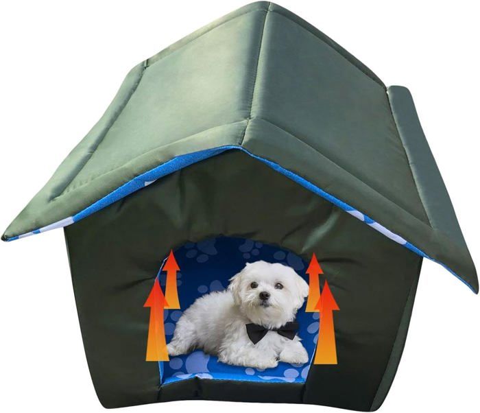 Moreeulsi Abri pour animal domestique - Niche en toile pour animal ...