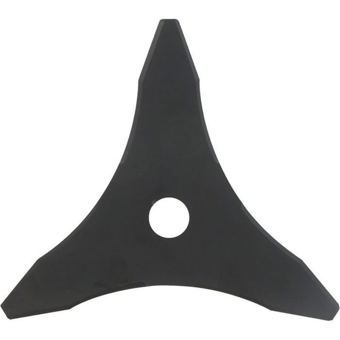 Lame de débroussailleuse à trois dents 23265 Tranchant de 255 mm Alésage : 254 mm Épaisseur : 15 ...