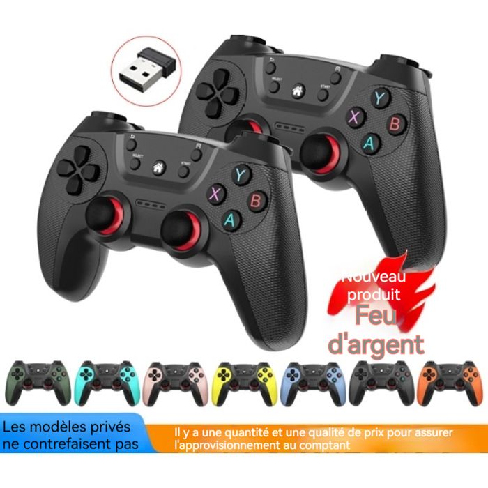 2.4G double poigne de jeu sans fil prise en charge Android USB poigne ...