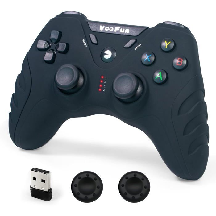 Manette Pc Sans Fil, Manette Ps3 Gamepad Pc Avec Hall Joystick(No Drift ...