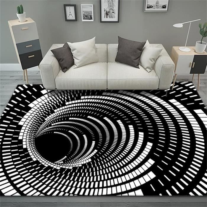 Tapis De Salon 3D Vision Tapis De Table Basse Tapis Graphique ...